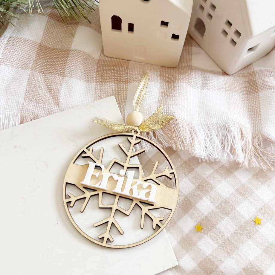 Snowflake | Decoration – Made For You Custom Gifts