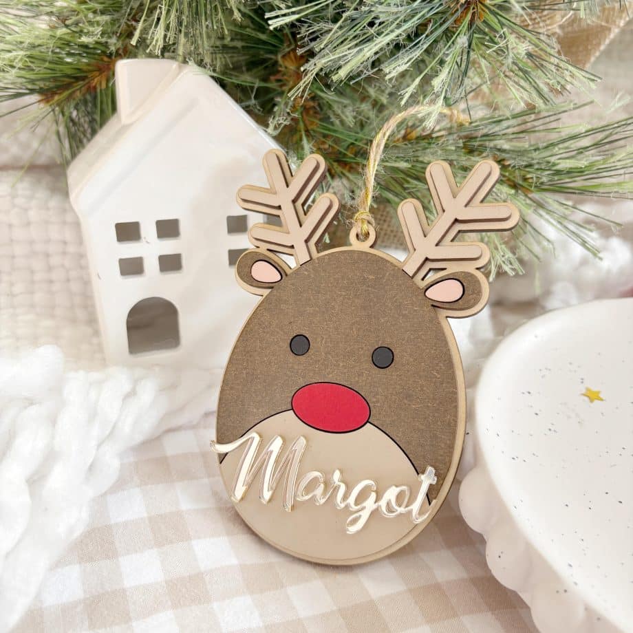 Reindeer | Decoration – Made For You Custom Gifts